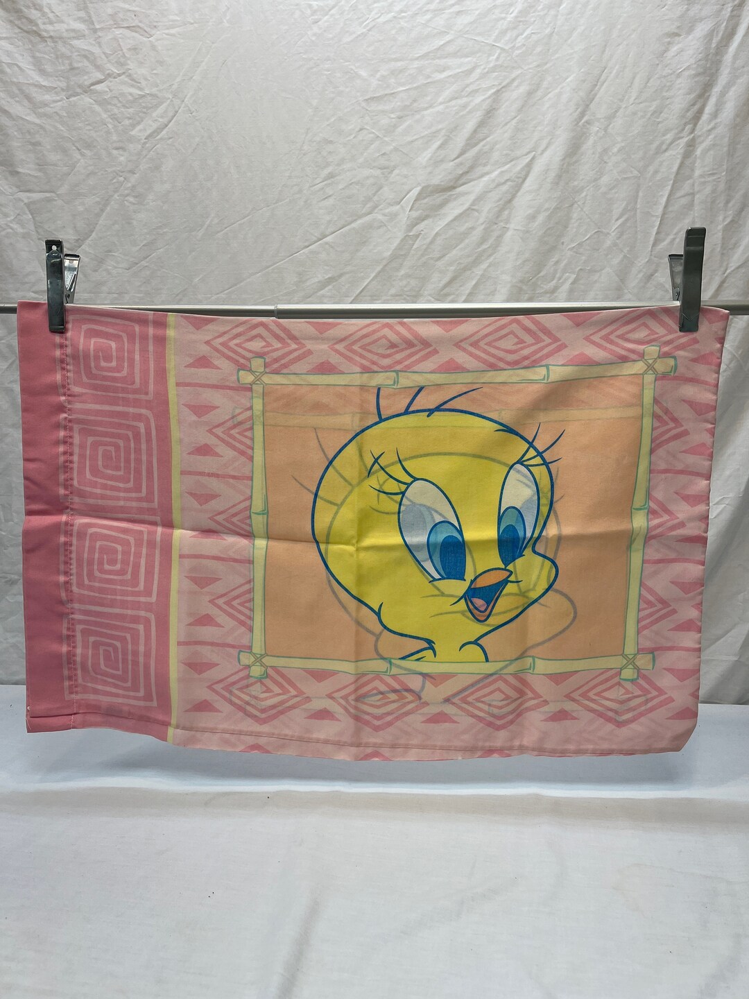 Vintage Tweety Bird Pillowcase, TM 1999, Warner Bros, Bedding, Linens ...