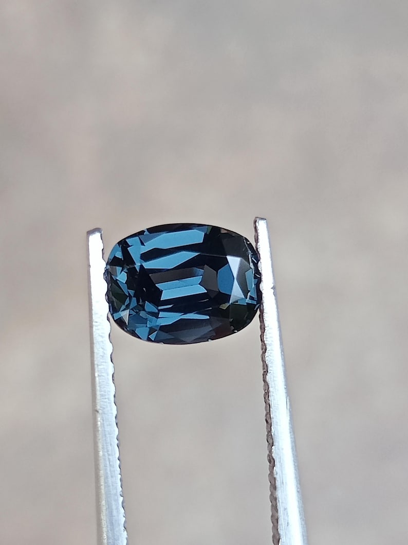 Rare Natural Cobalt Blue Spinel 1.08 Ct Sri Lanka Rectangular Cushion ...