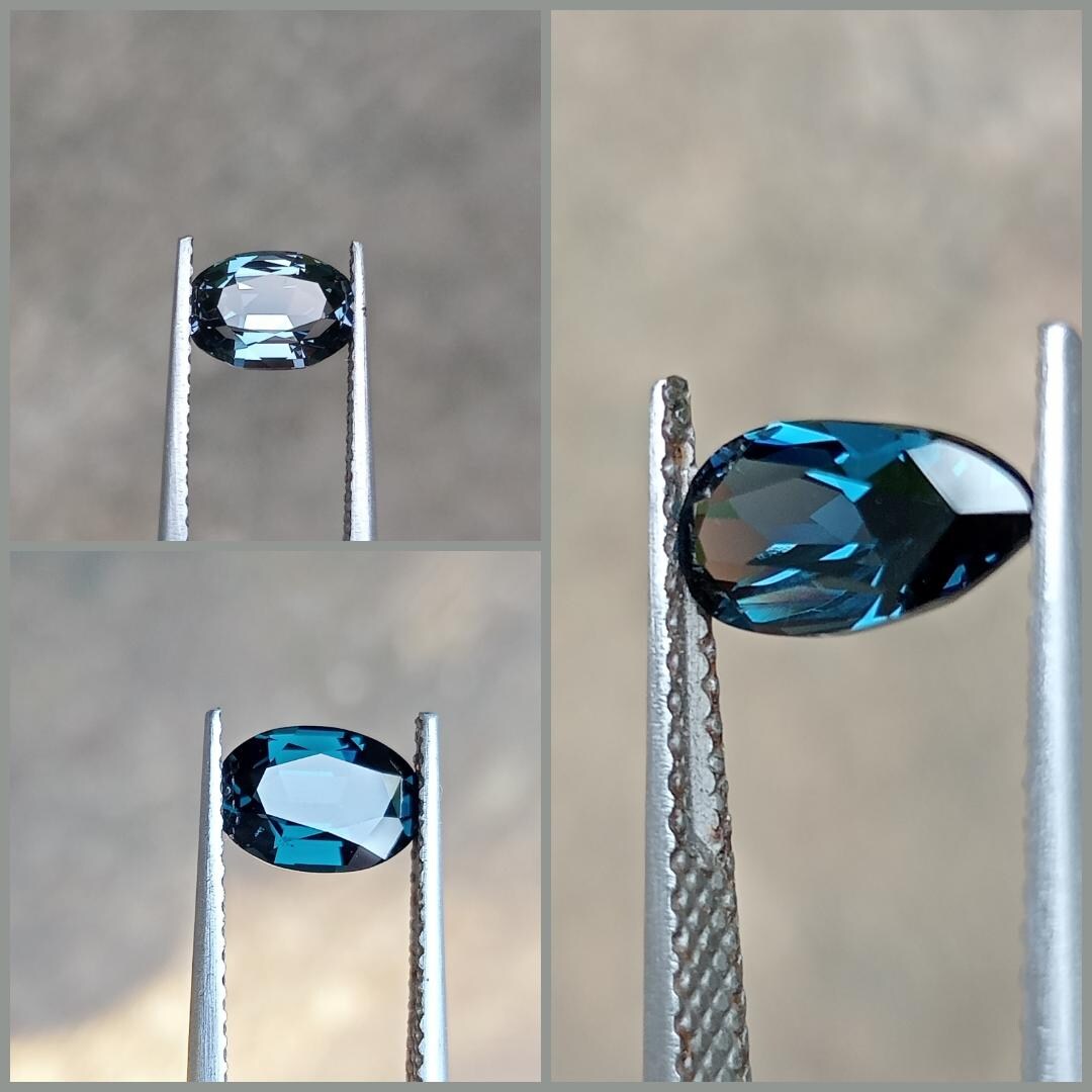 3pc of Natural Ceylon Cobalt Blue Spinel Gems | Rare Sri Lanka Spinel ...