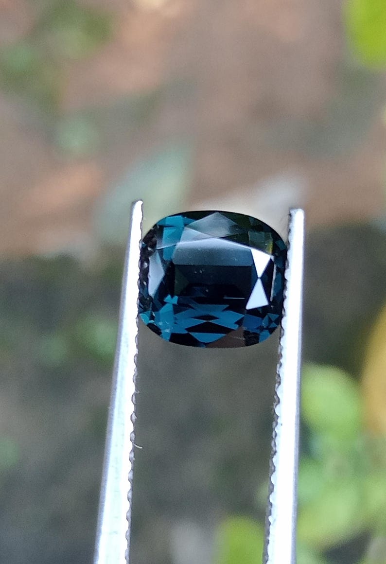 1.21 Ct Natural Cobalt Blue Spinel Sri Lanka | Rare Ceylon Blue Spinel ...
