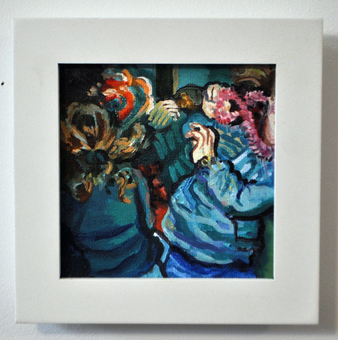 Ecstatic Dance Original Oil Painting, Oil Painting Dance, Oil Painting ...