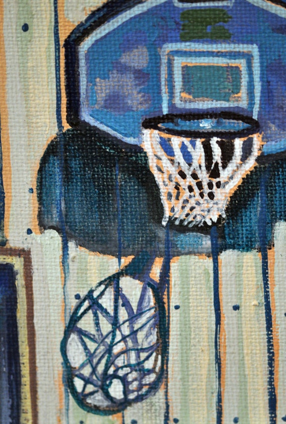 Basketball Hoop Painting