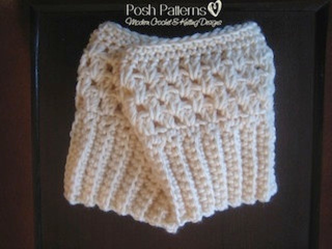 Crochet Pattern - Boot Cuffs - Easy Crochet Boot Cuffs Pattern ...