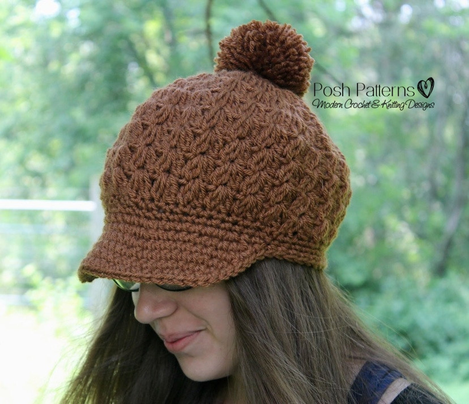 Crochet PATTERN Crochet Newsboy Hat Pattern Crochet Hat - Etsy