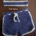 Crochet Pattern - Baby Crochet Pattern - Crochet Shorts & Sweatband ...
