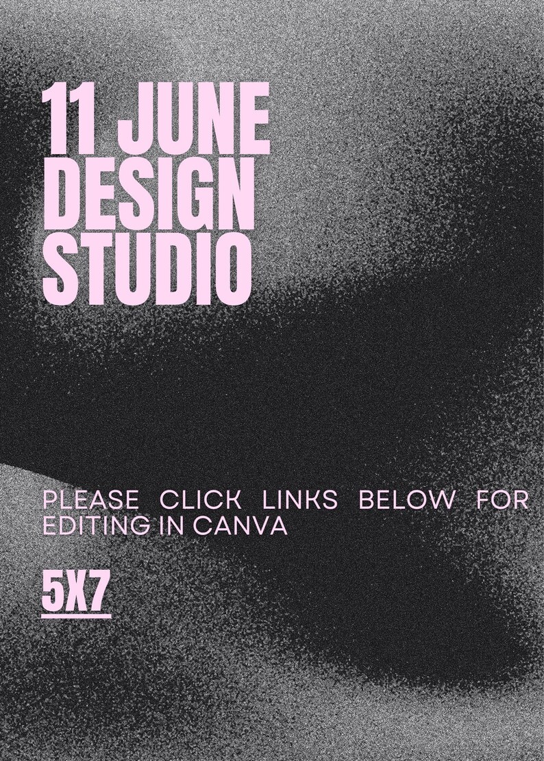 Editable Wedding Reception Invitation, Modern Welcome Sign (5x7 ...