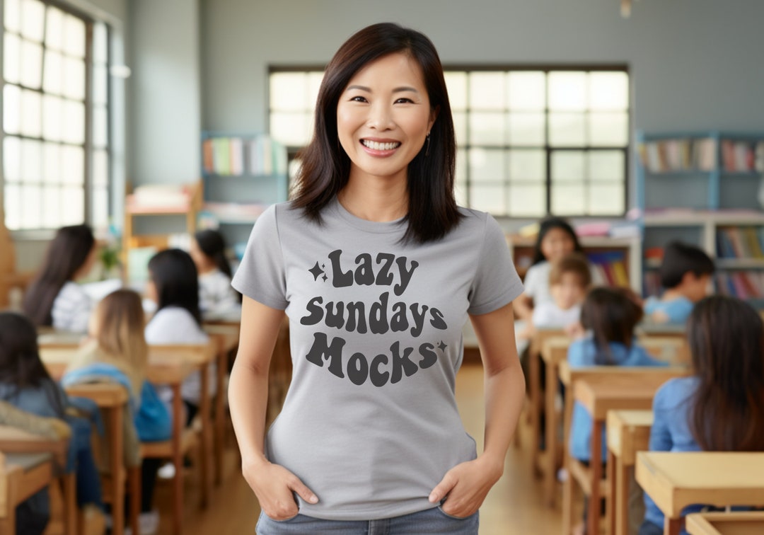 Teacher Mockup, Back to School Mock Ups, Fall Model Mockup, Bella ...