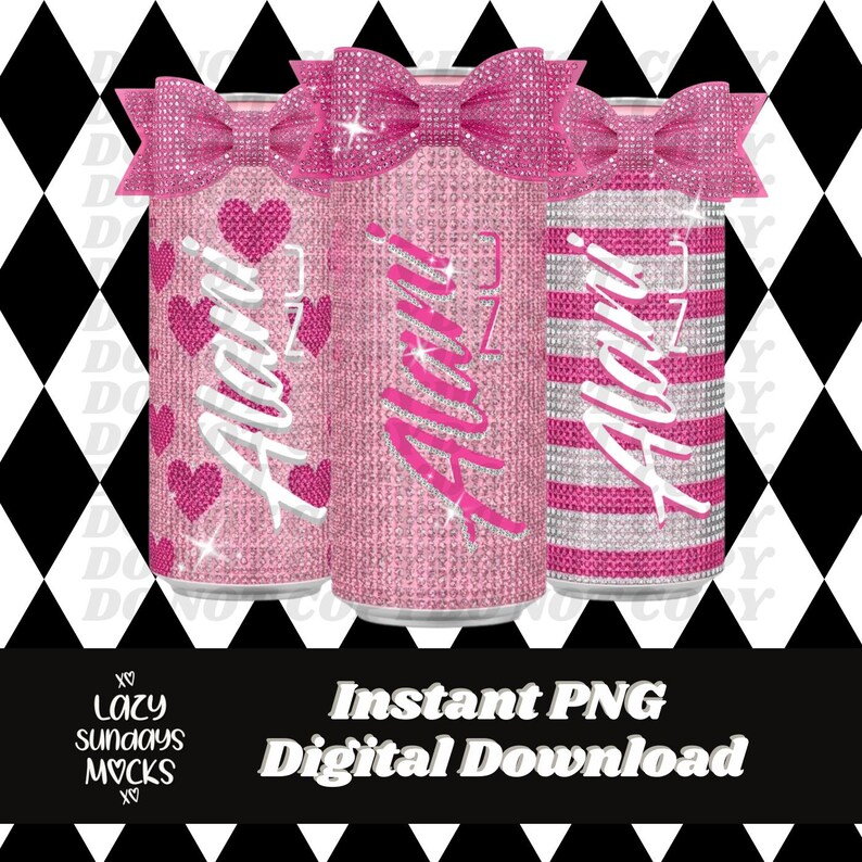 Rhinestone Alani PNG - 2026 Valentine's Day Drink Collage - Trendy ...