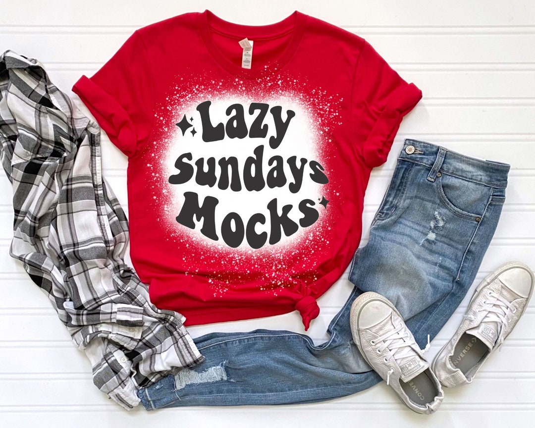 Red Bella 3001 Bleached Tshirt Mockup - Red Bleach Effect - Bleached ...