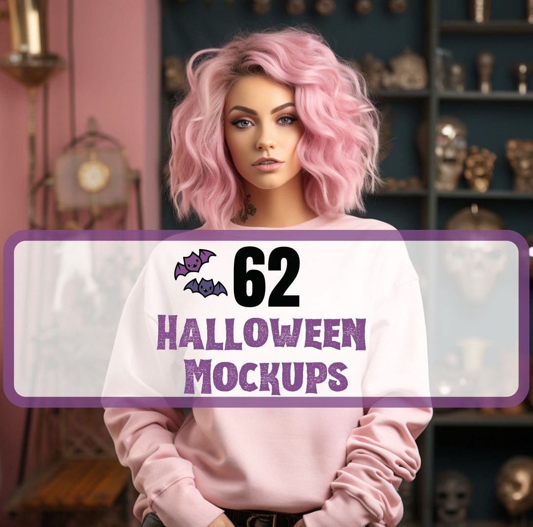 Trendy Halloween Mockups - Halloween Mockup Bundle - Halloween Mock Ups ...