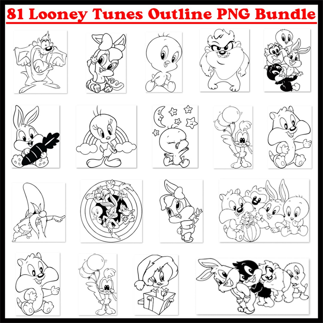 200+ Amusing, Cartoon SVG/PNG Files, Vintage Cartoon Clipart Set ...