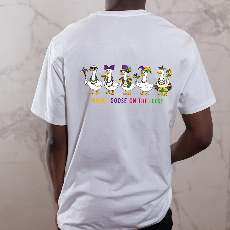 Mardi Goose on the Loose SVG PNG Download,funny Mardi Gras Animalpng ...