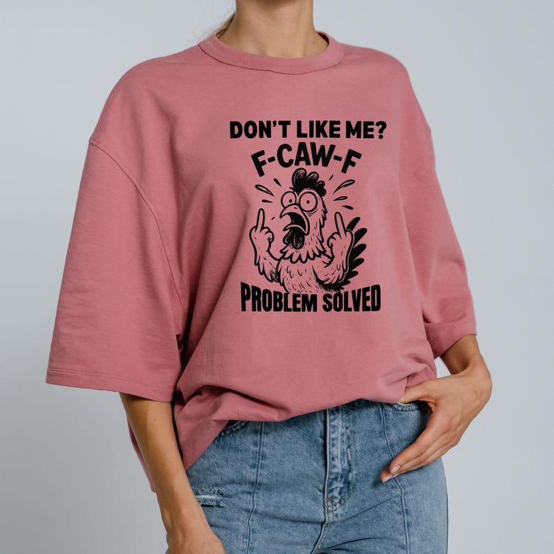 Funny F-caw-f Chicken Svg Png,f-caw-f Png,screaming Rooster Svg,crazy ...