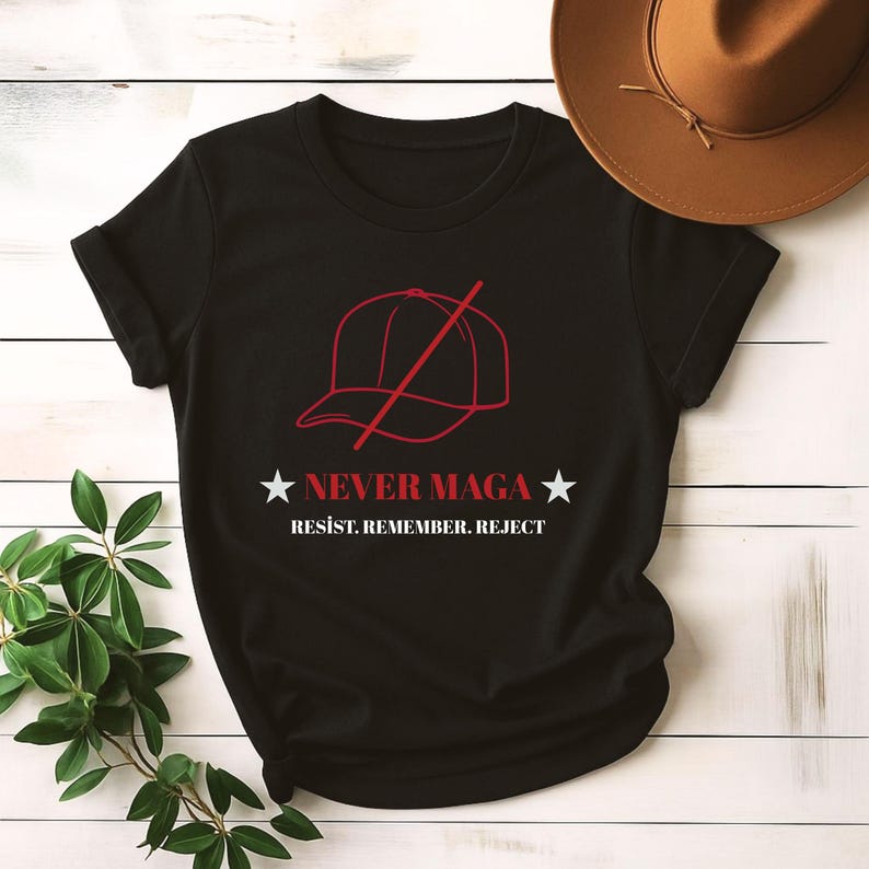 Anti Trump Shirt – Anti MAGA Protest T-shirt, Resist Activism Tee ...
