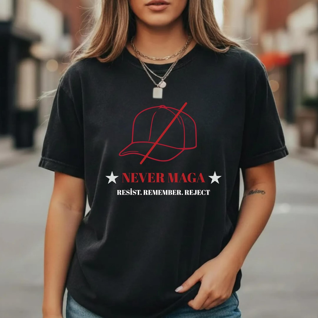 Anti Trump Shirt – Anti MAGA Protest T-shirt, Resist Activism Tee ...