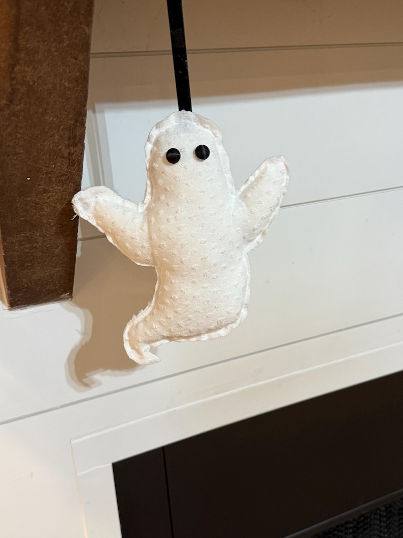 Stuffed Ghost Pattern and Instructions - Etsy
