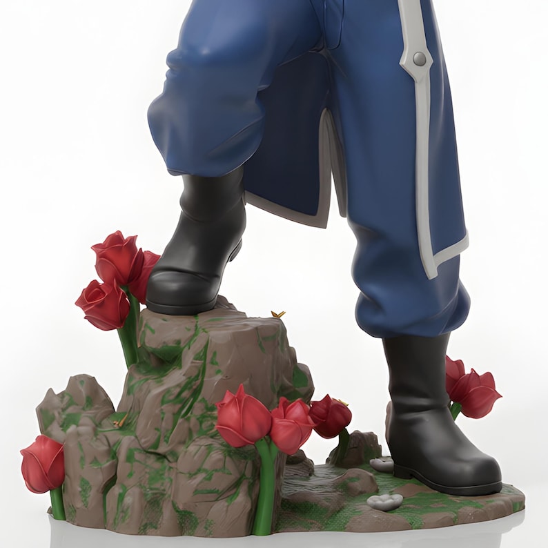 Anime Strongman Warrior STL | 3D Printable Statue | Resin Printer ...