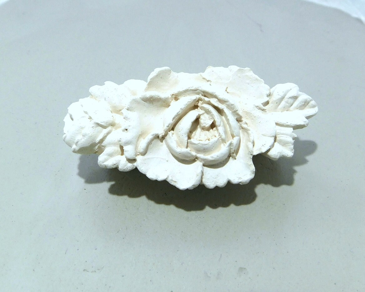 Rose Pottery Stamp ceramic Stamps bisque Flower Stamp - Etsy