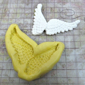 Angle Wing Mold , Silicone Mold ,push Mold, Food Mold. Craft Mold, Soap ...
