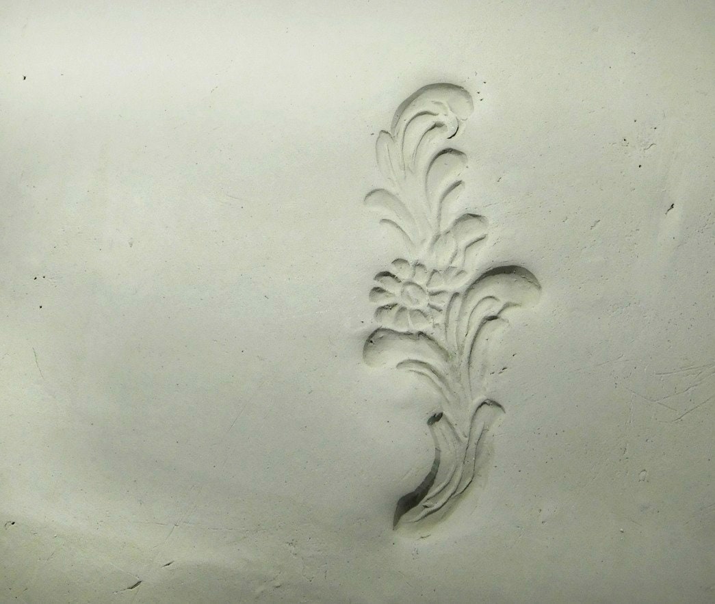 Ceramic Stamp, Unique Texture,handcarved Stamp, Pottery Tool, Polymer ...