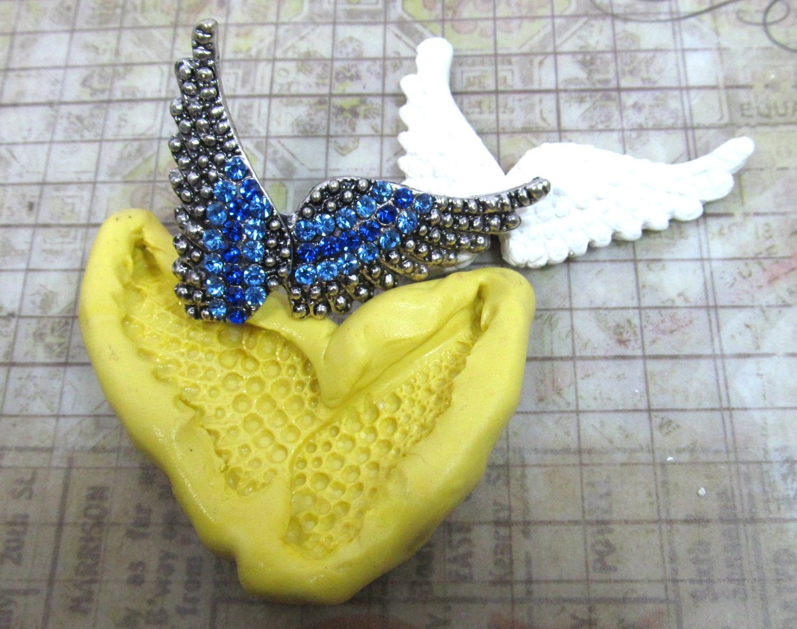 Angle Wing Mold Silicone Mold push Mold Food Mold. Craft - Etsy