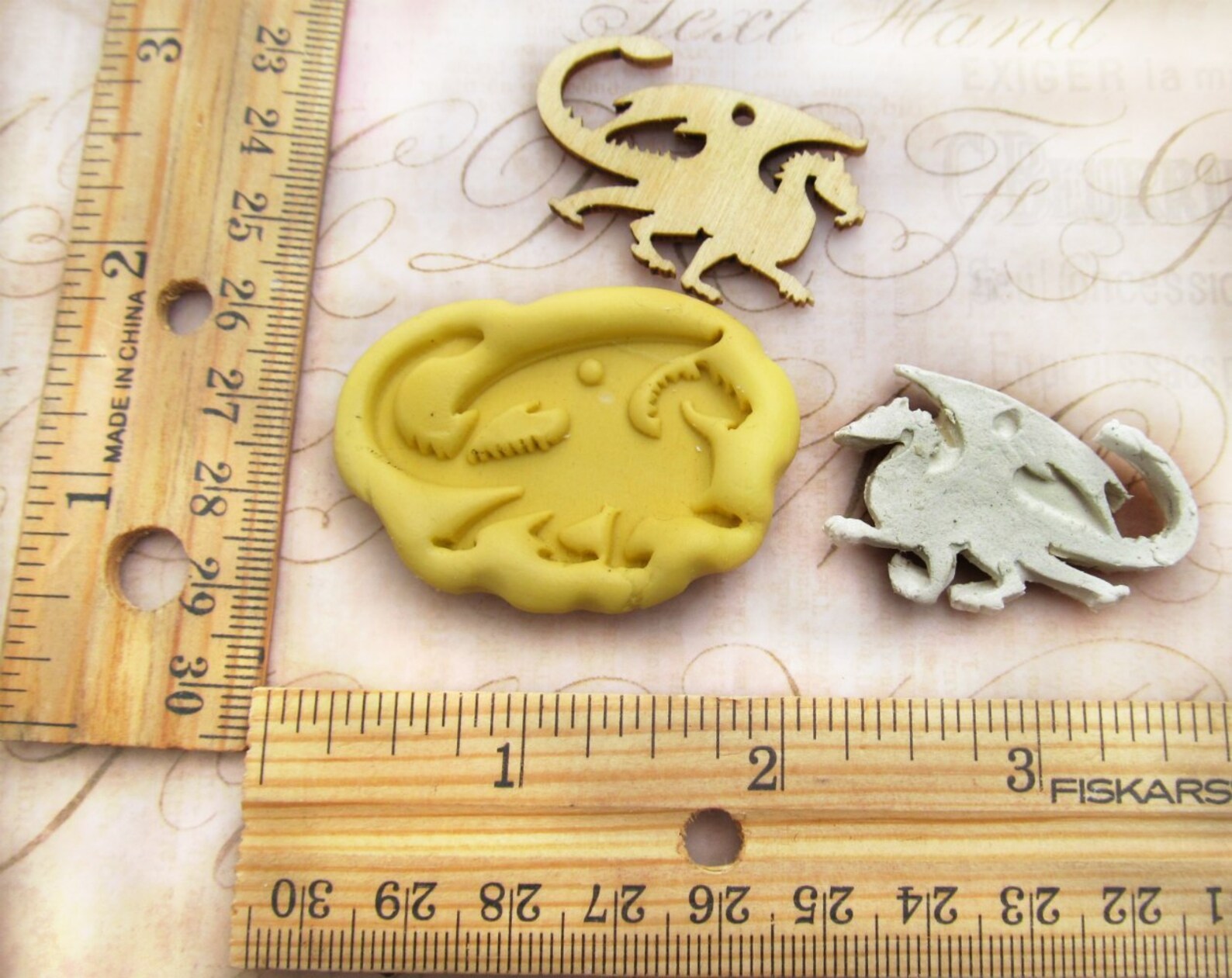 Dragon Mold, Silicone Mold , Western Mold - Craft Mold - Food Mold ...