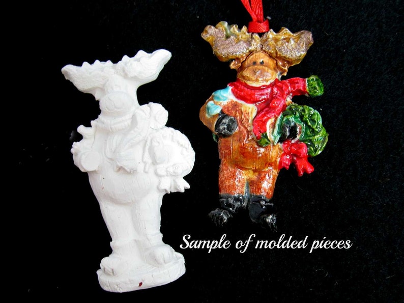 Moose Mold,silicone Moose Mold,flexible Mold, Food Mold. Craft Mold ...