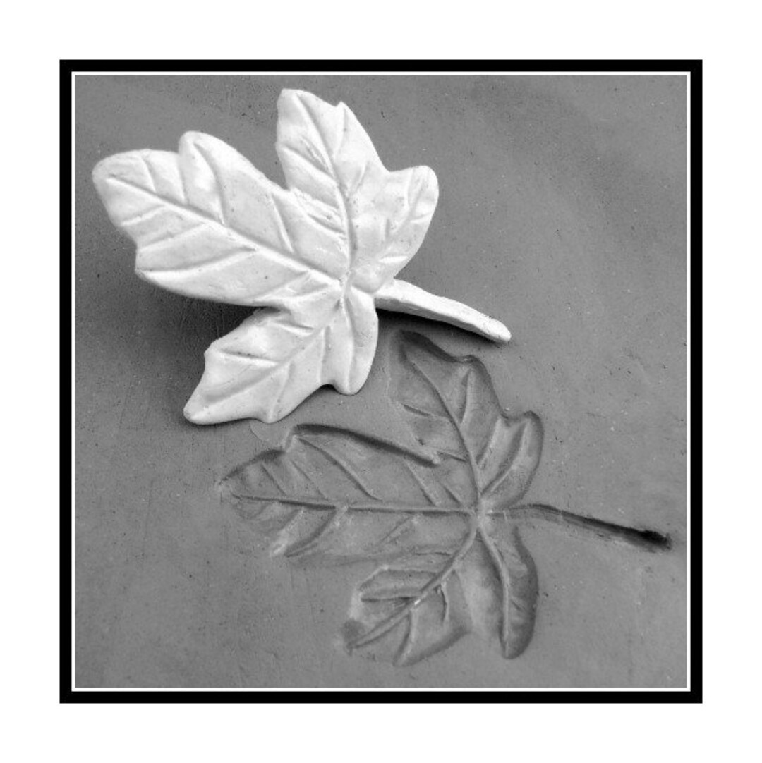 Pottery Stamp -bisque Maple Leaf Stamp for Stamping on Stoneware Clay ...