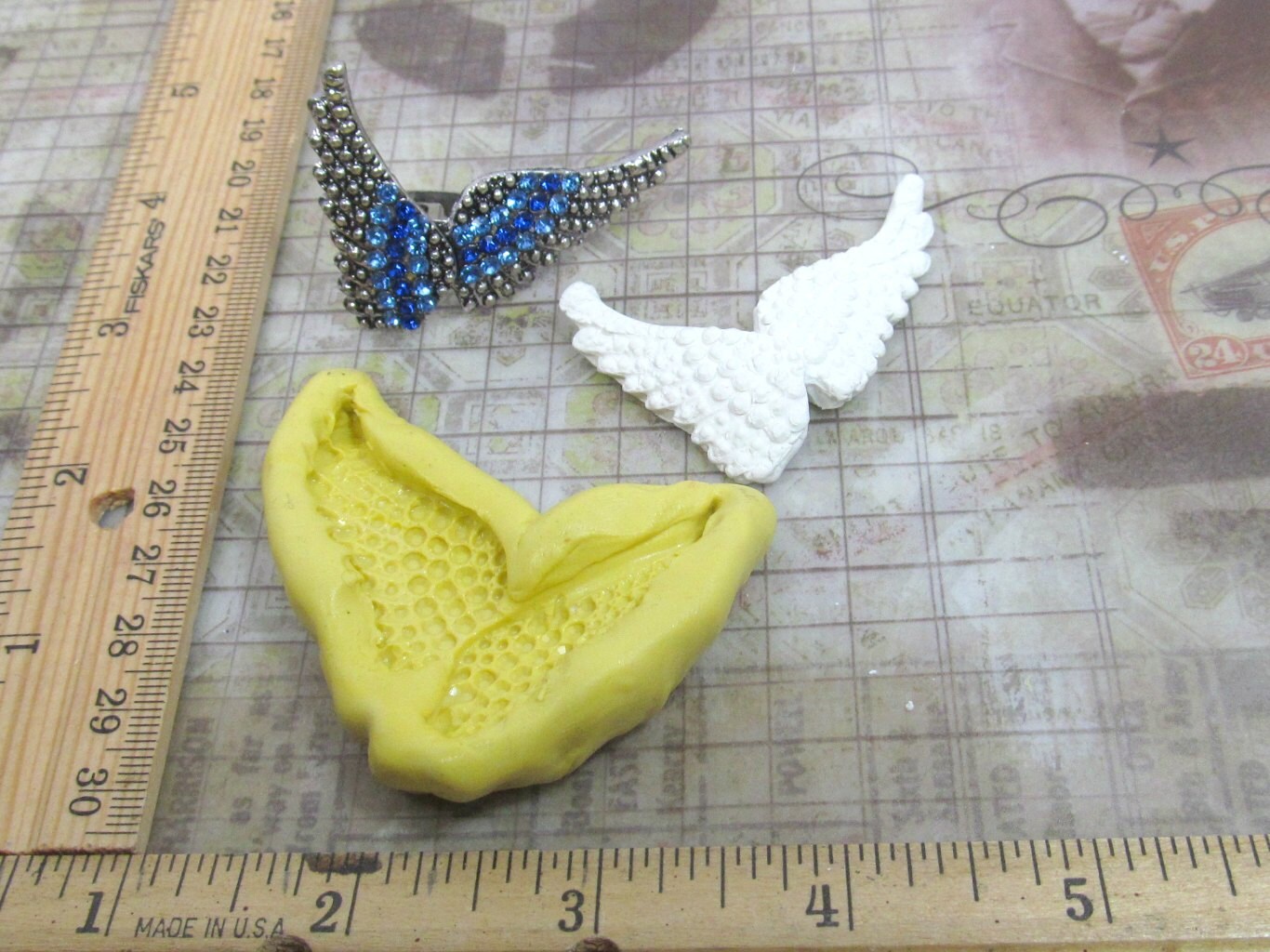 Angle Wing Mold Silicone Mold push Mold Food Mold. Craft - Etsy