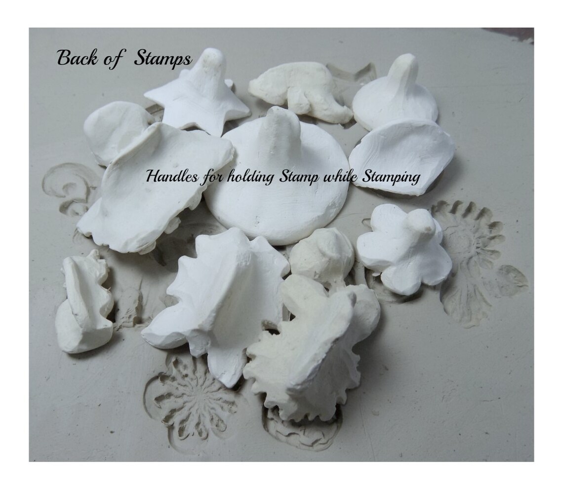 Ceramic Stamps - Texture Stamps -soap Stamp -pottery Stamps - One Time ...