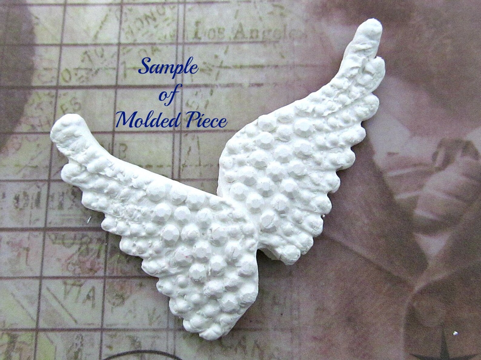 Angle Wing Mold , Silicone Mold ,push Mold, Food Mold. Craft Mold, Soap ...