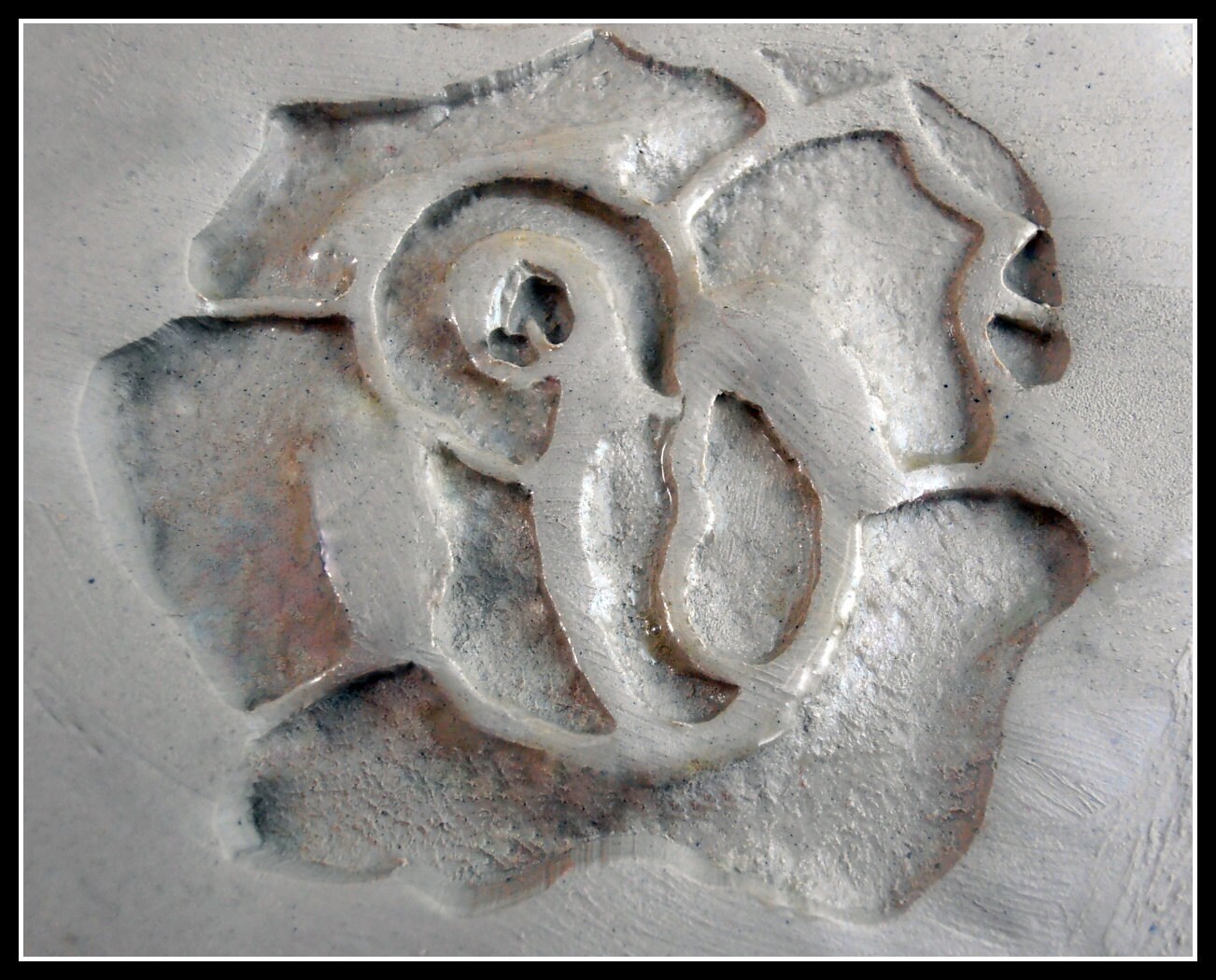 Textural Stamp, Rose Stamp, Flower, Tool Stamps, Ceramic Stamps, for ...