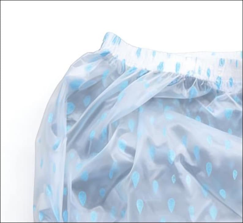 PVC Transparent Plastic Pants Waterproof Adult Diapers Men's and Women ...