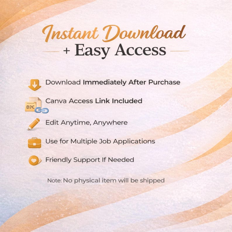 Editable Canva CV Resume 2026 | ATS Friendly Resume Template | Cover ...