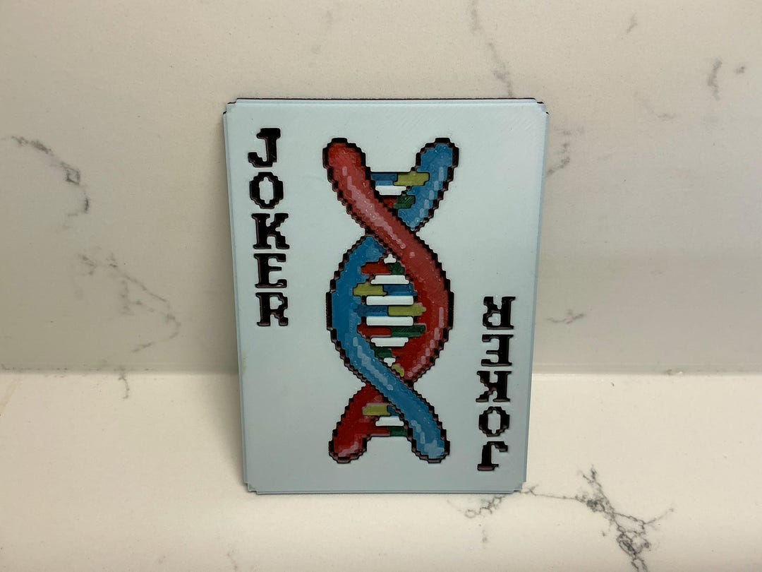 Balatro DNA | 3D Printed Game Card Collectible | Video Game Accessory ...