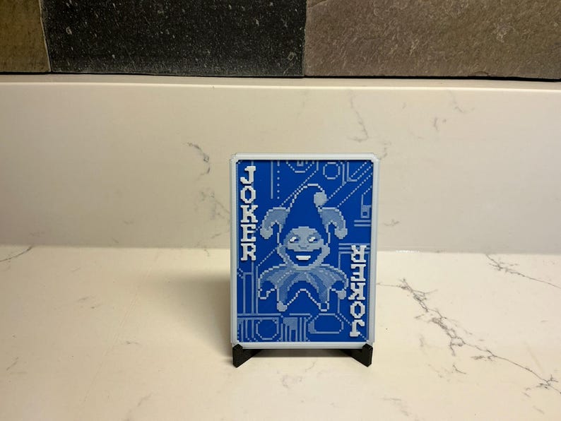 Balatro Blueprint | 3D Printed Game Card Collectible | Video Game ...