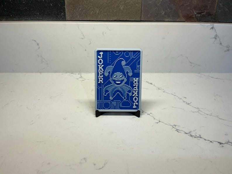 Balatro Blueprint | 3D Printed Game Card Collectible | Video Game ...