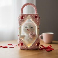 Milu - Mini Lantern, Lampion, Light, Crocheted Lamp - CROCHET PATTERN ...