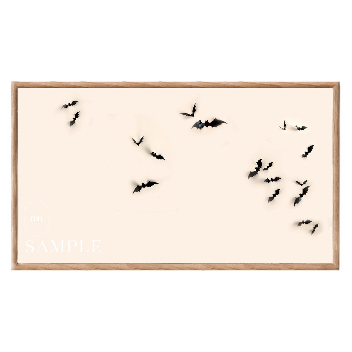 Flying Bats Art for Your Samsung Frame TV - Etsy