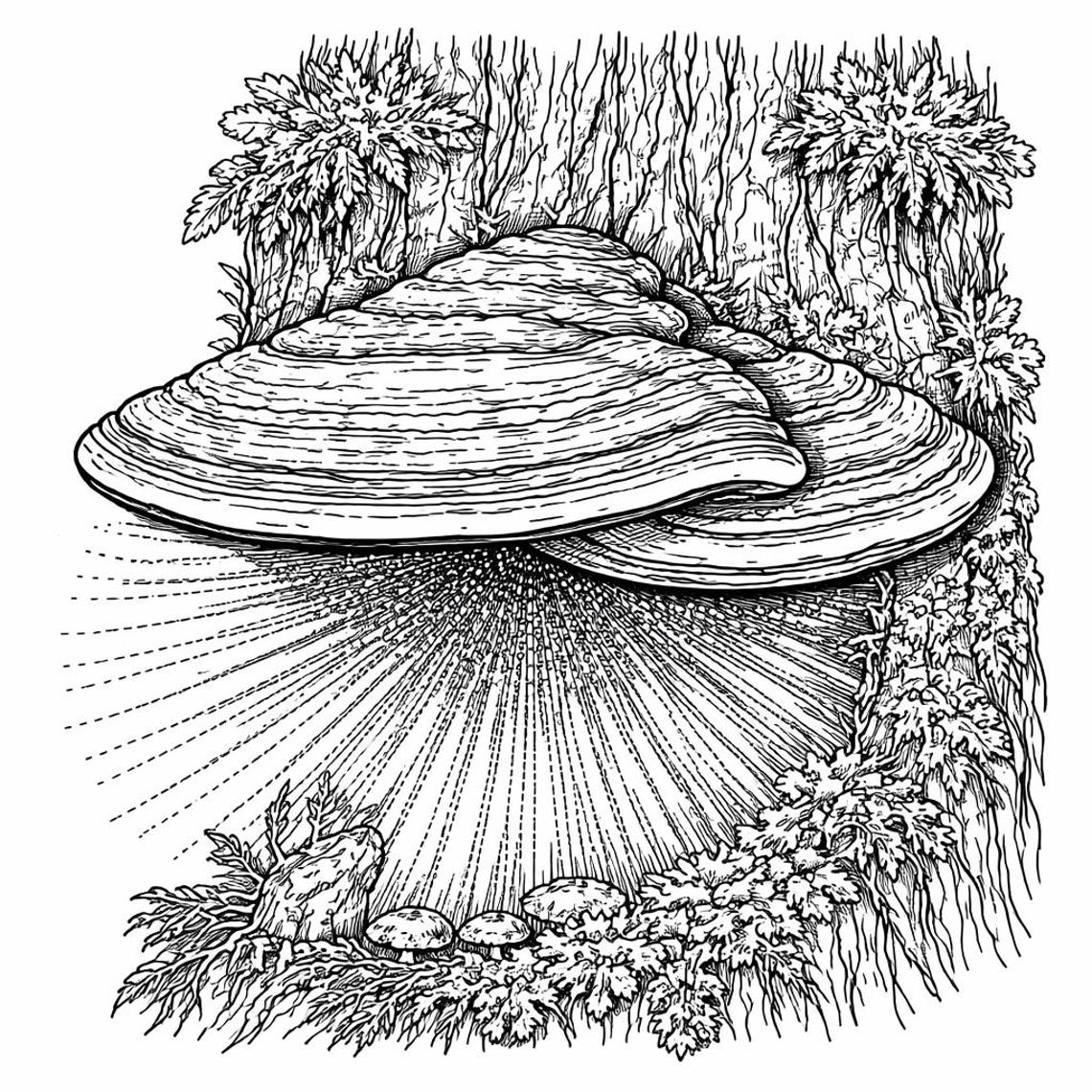 Mycelial Whispers – Printable Fungi and Forest Coloring Book for Calm ...