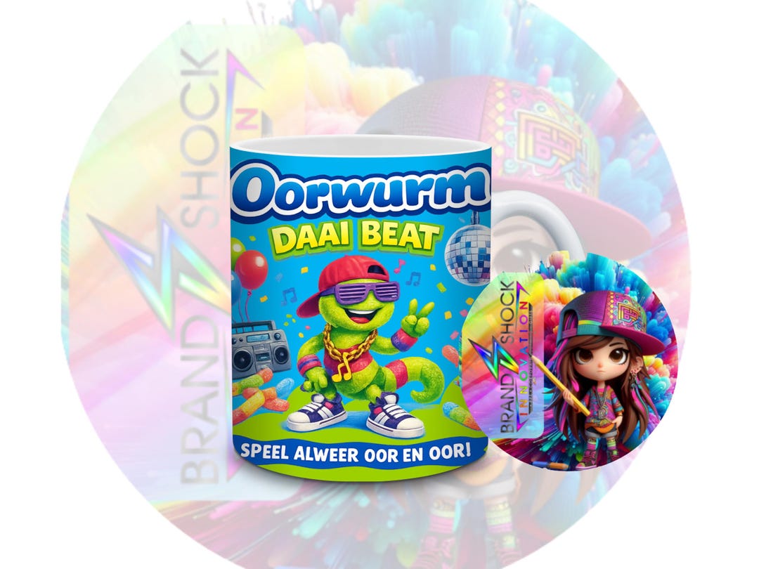 Oorwurm Mug Design (digital Download) - Etsy