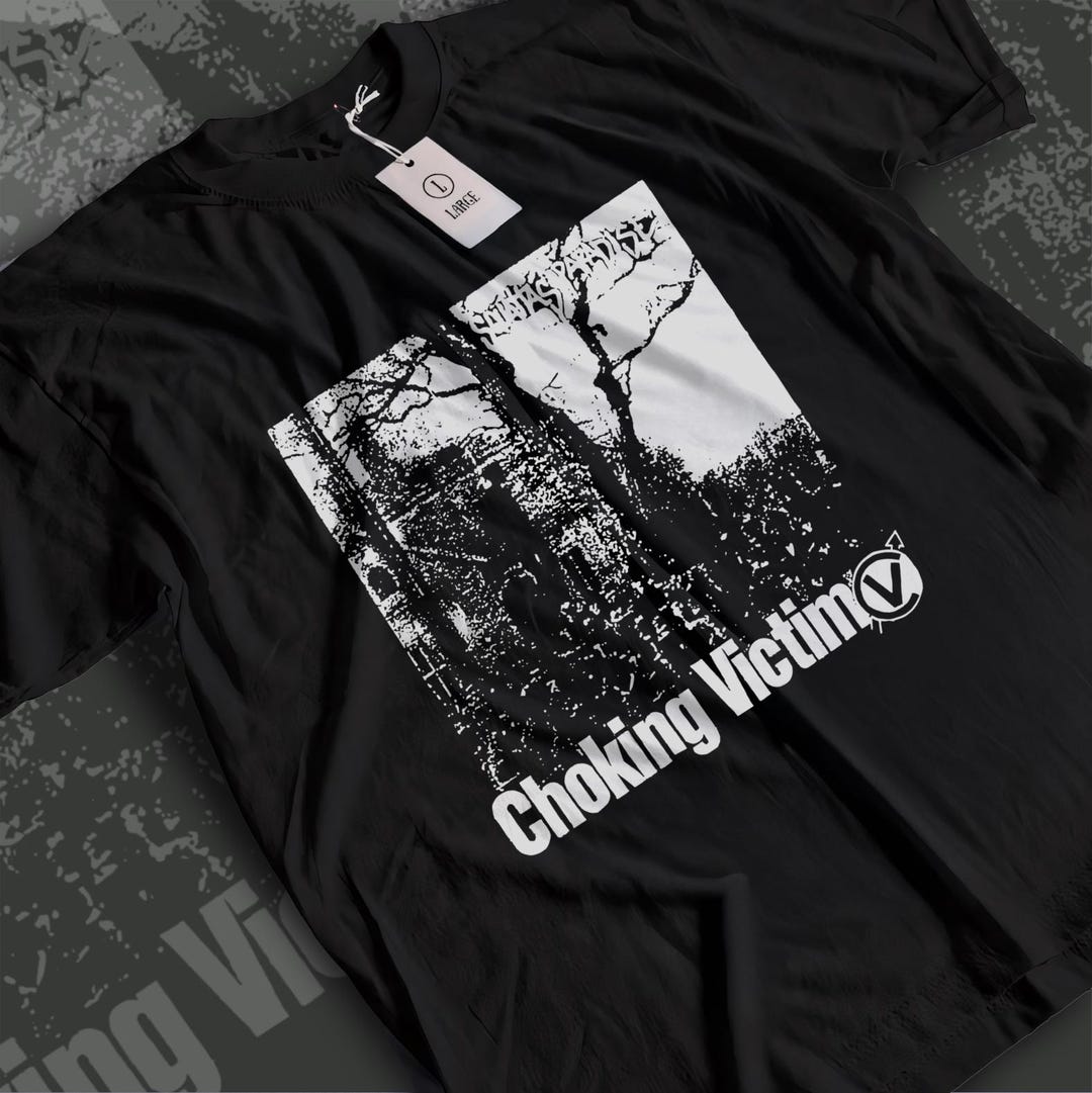 Choking Victim "squatta S Paradise" T-shirt - NYC Anarcho-punk Band Tee ...