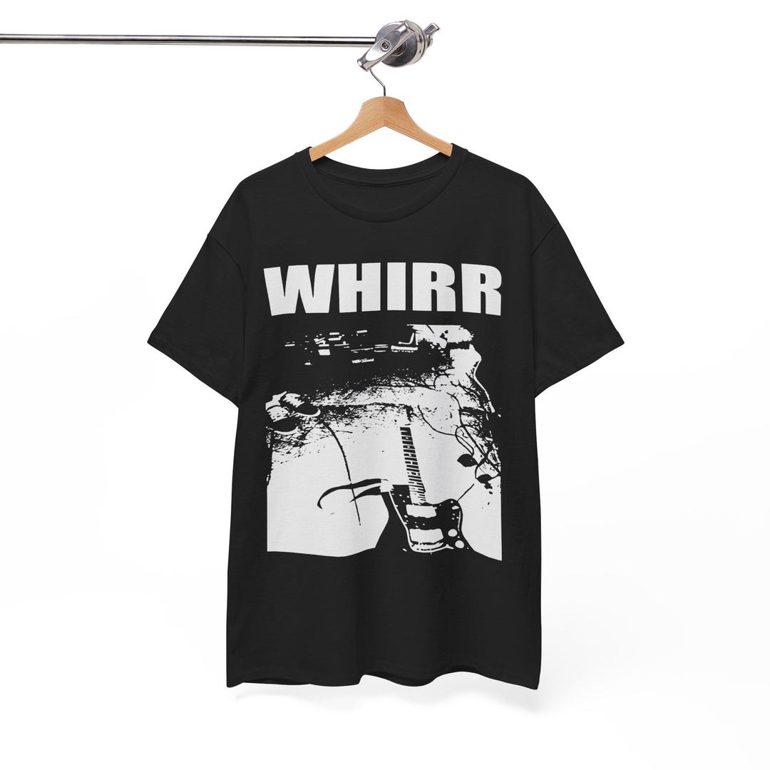 Whirr Shoegaze Band T-shirt | Noise Pop Graphic Tee - Etsy