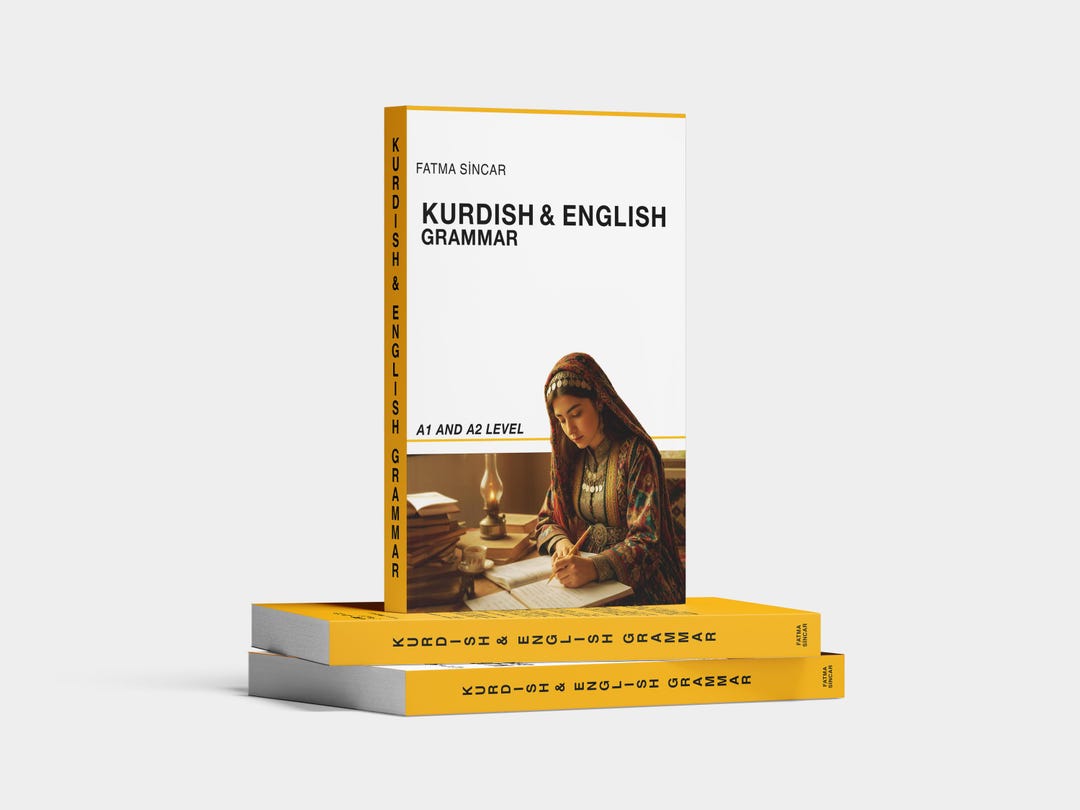 Kurdish and English Grammar Guide A1-A2 | Bilingual Language Learning ...