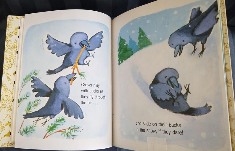 Hand-bound Little Golden Book Journal & Story " How Do Penguins Play ...