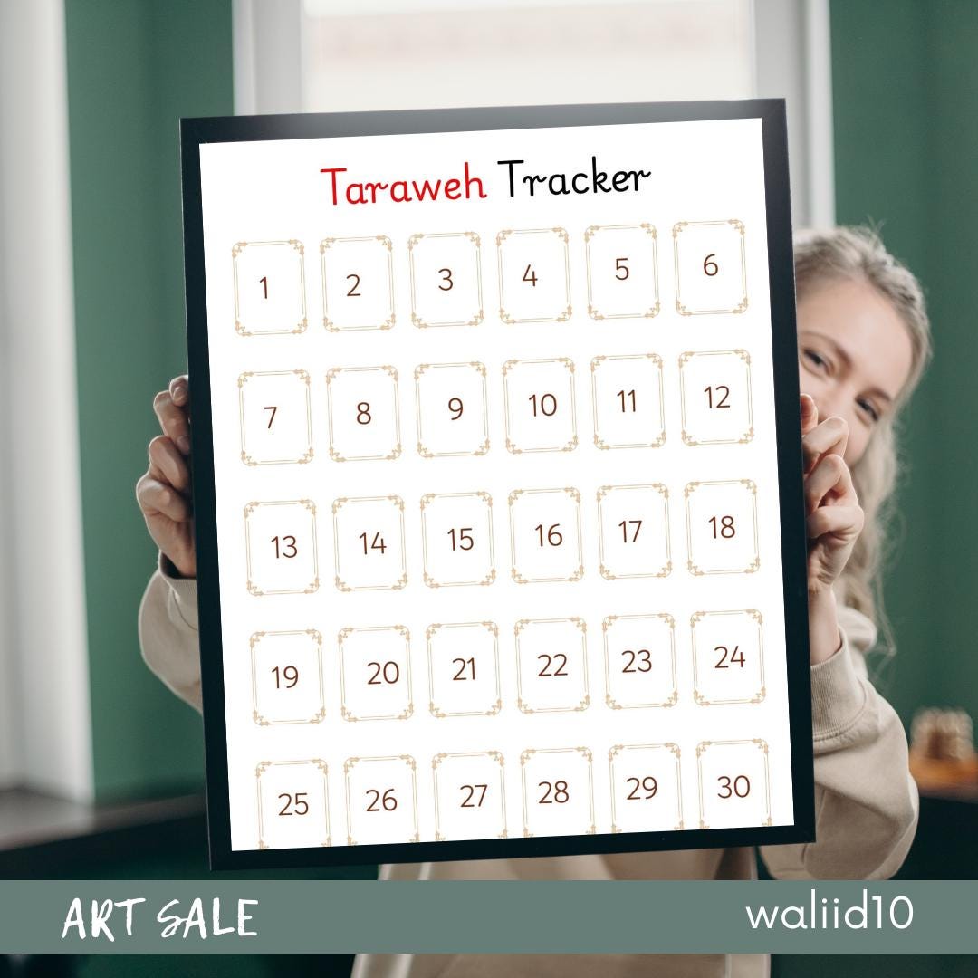 Ramadan Planner Printable Daily and Weekly Islamic Planner Digital ...