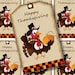 Thanksgiving Gift Tags Digital Turkey Tag Printable Tags Hostess Gift ...