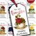 Birthday Tags, Tea-riffic Tags, Printable Birthday Gift Tags, Digital ...