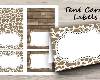 Western food labels | Etsy