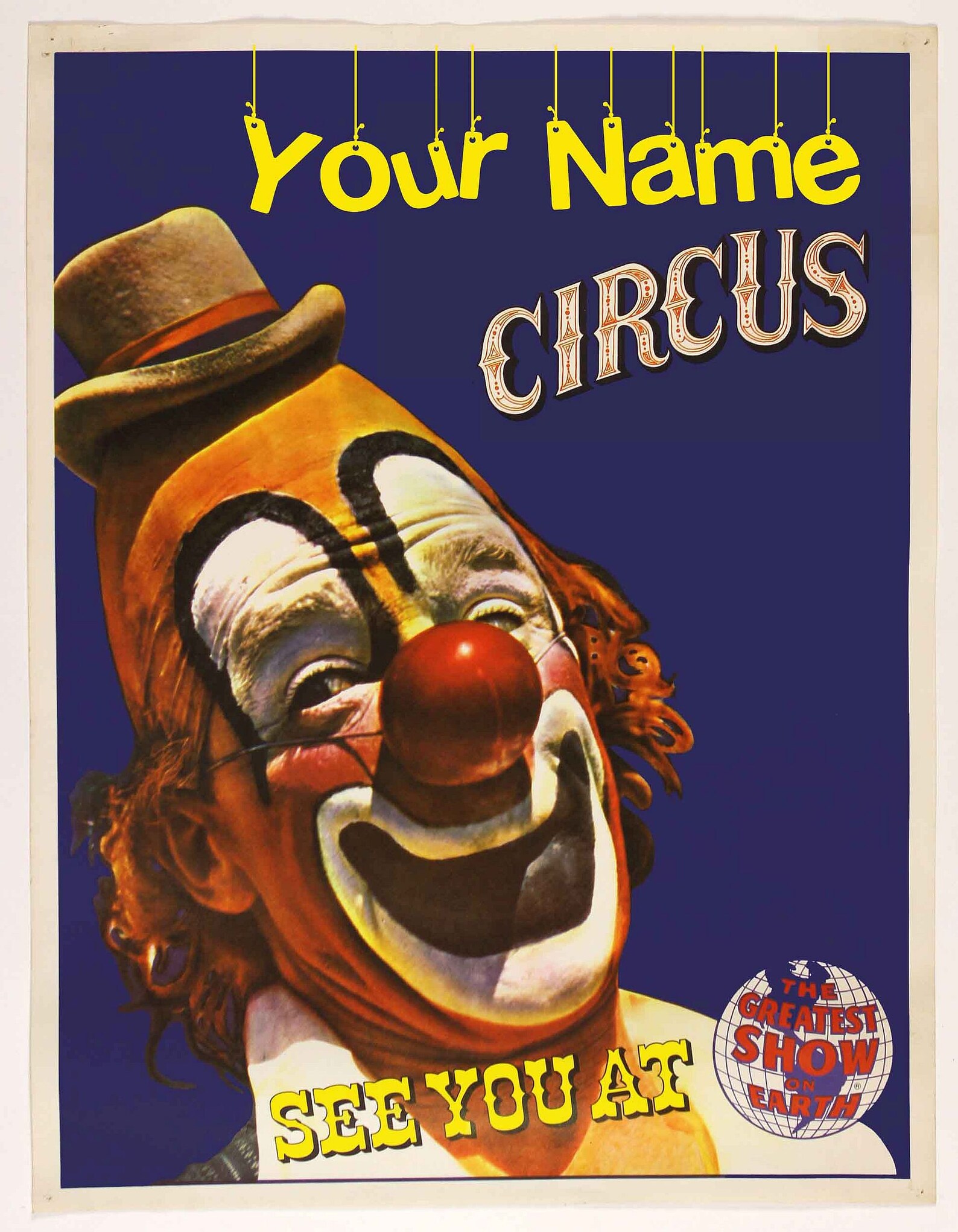 Custom Circus Poster Digital-download Choose ONE 1 of 9 - Etsy Canada